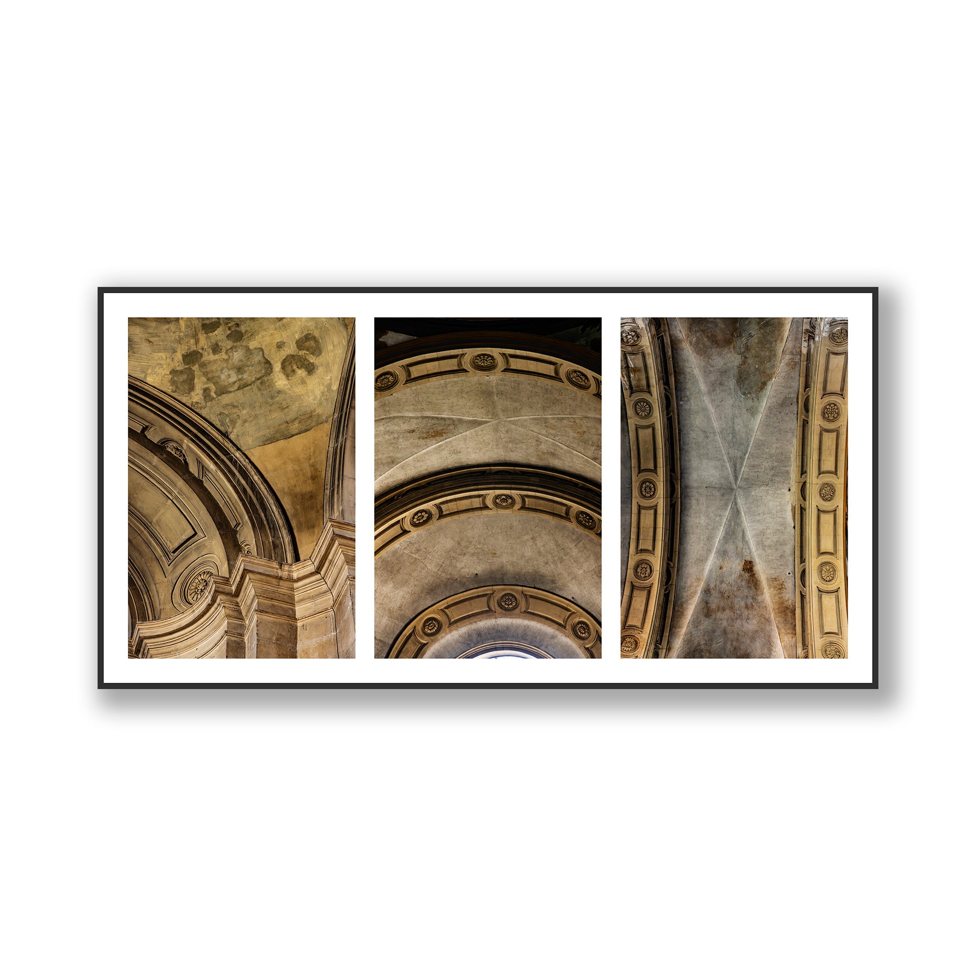 Nancy Cathedral - Triptych I, France – GUY SARGENT PRINTS