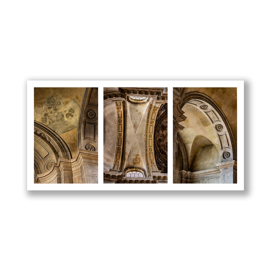 Nancy Cathedral - Triptych II, France – GUY SARGENT PRINTS