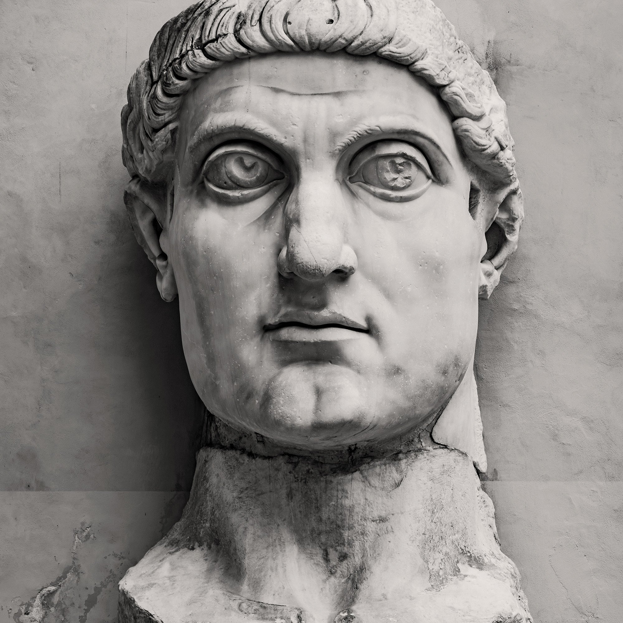 Portrait Of Constantine Rome 633 Emperor Constantine I Of Rome Stock