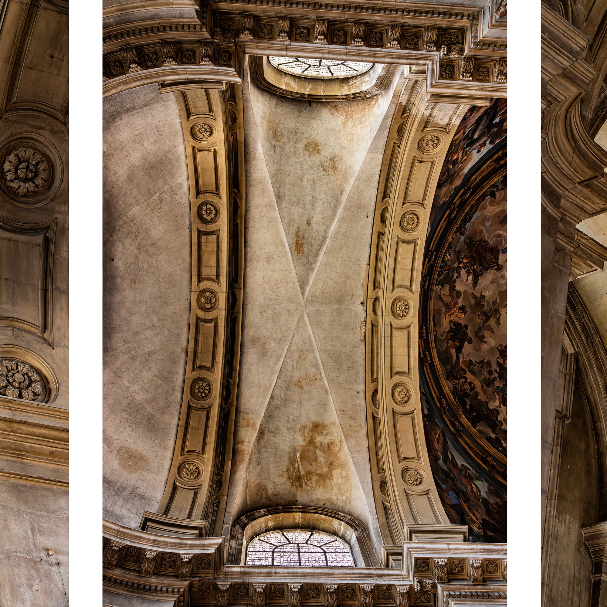 Nancy Cathedral - Triptych II, France – GUY SARGENT PRINTS